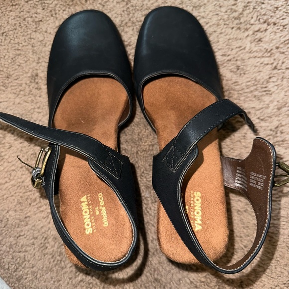 Shoes | Black Clog Heels | Poshmark